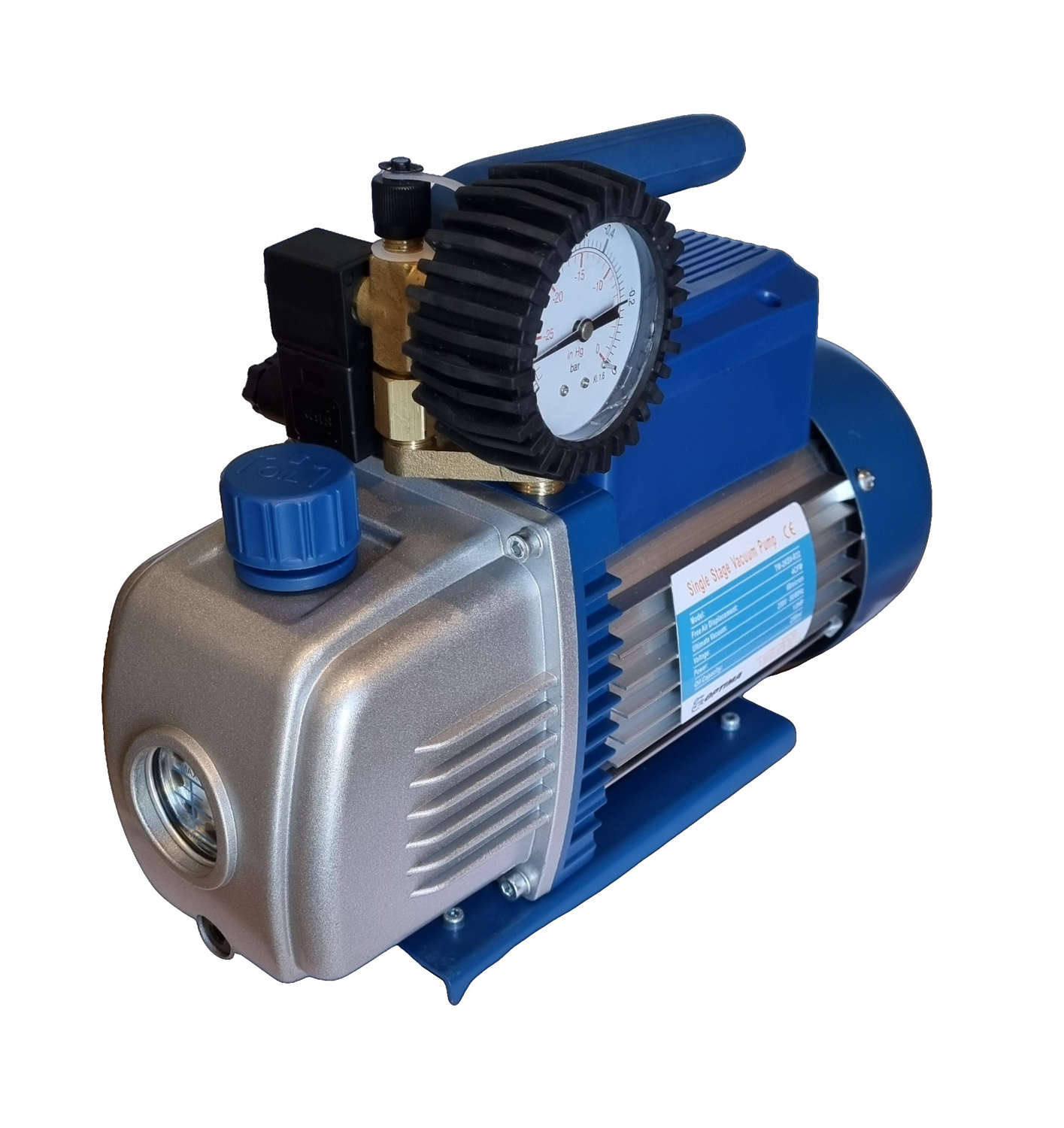 POMPA PRÓŻNIOWA 1 STOPNIOWA 170 l/min ELEKTROZAWÓR OPTIMA.TW-3KSV ...