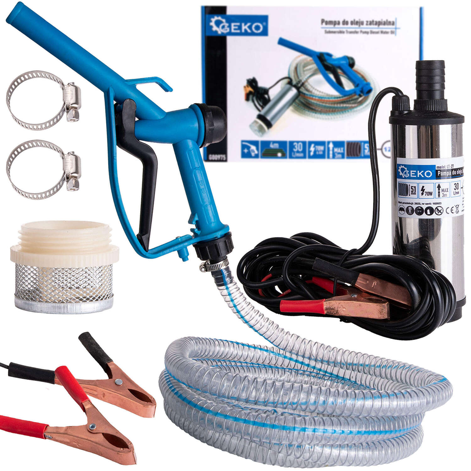 Pompa do oleju zatapialna 12V G00975 : DoWarsztatu.com