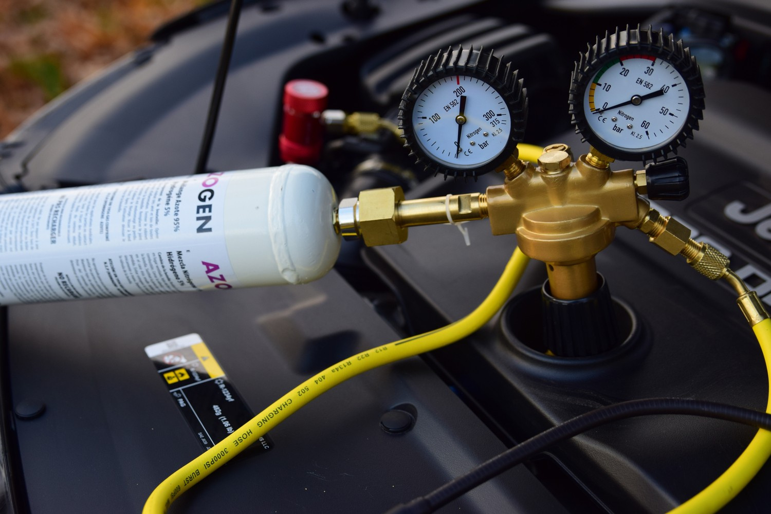 Reduktor do azotu 30 bar test azot klimatyzacja OPT.RED.azot30bar ...